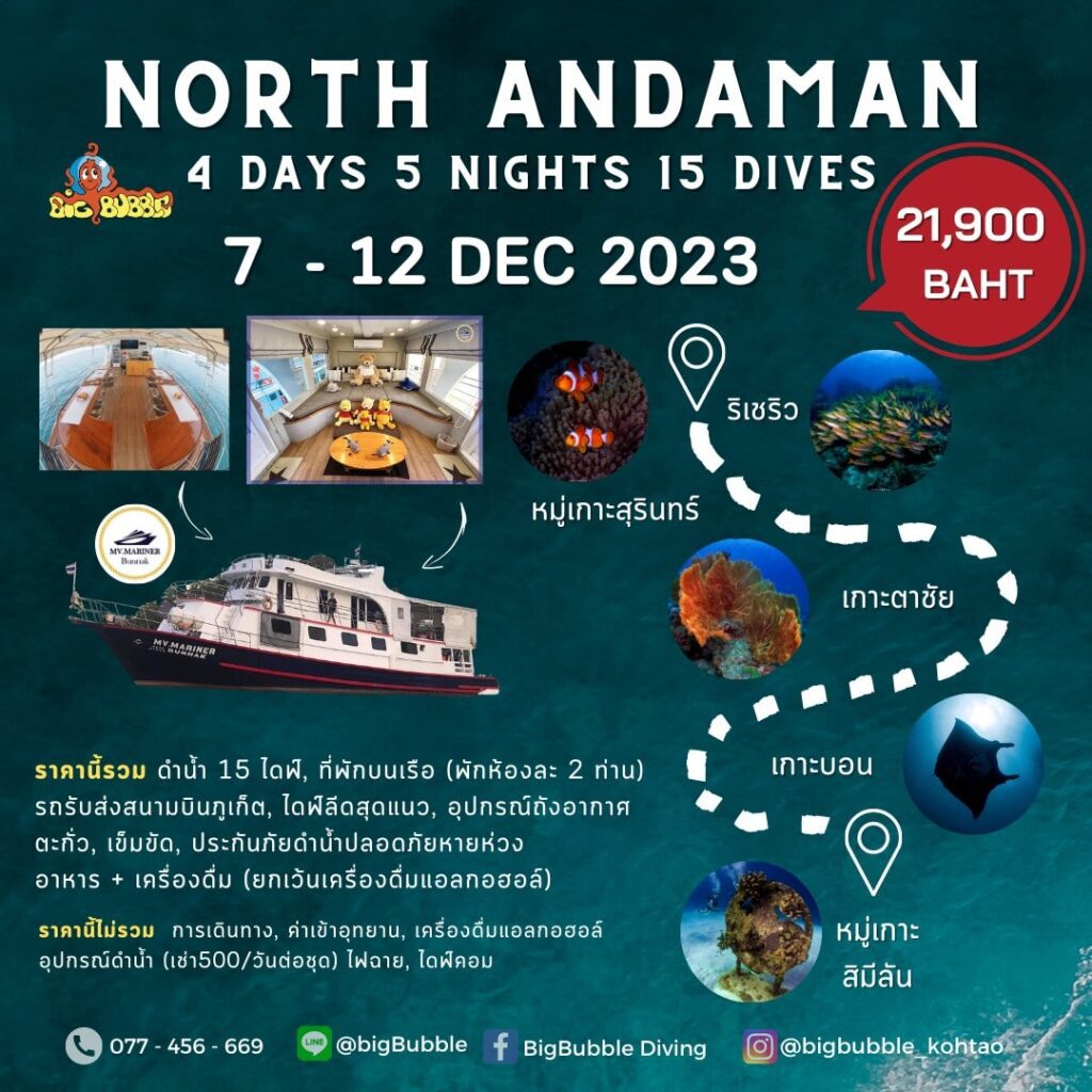 Best SCUBA Diving School Course koh Tao - Bigbubble